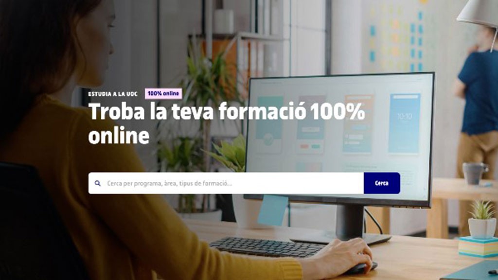 El espacio web de la oferta formativa de la UOC, renovado y al servicio del usuario | UOC