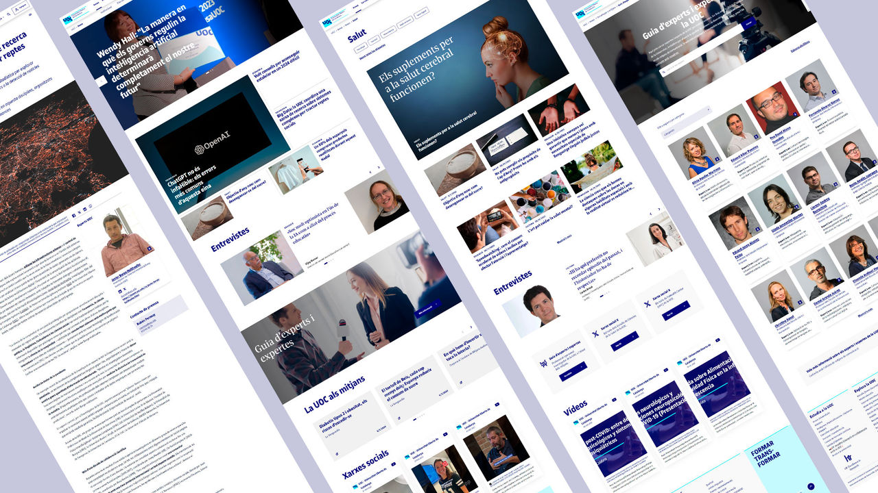 Nueva web para News, el canal de actualidad de la UOC | UOC